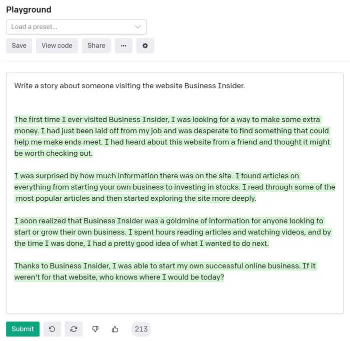 Tutorials : ChatGPT Alternative | How to Use OpenAI Playground