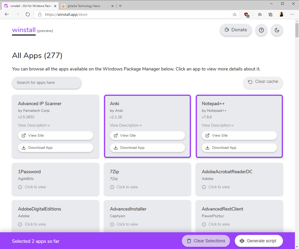 Winstall Is A (Web) GUI For Windows Package Manager (Winget) - Ayush Writes