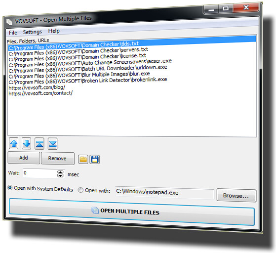  Giveaway Vovsoft Open Multiple Files Lifetime License FREE Give Away And Freebies 